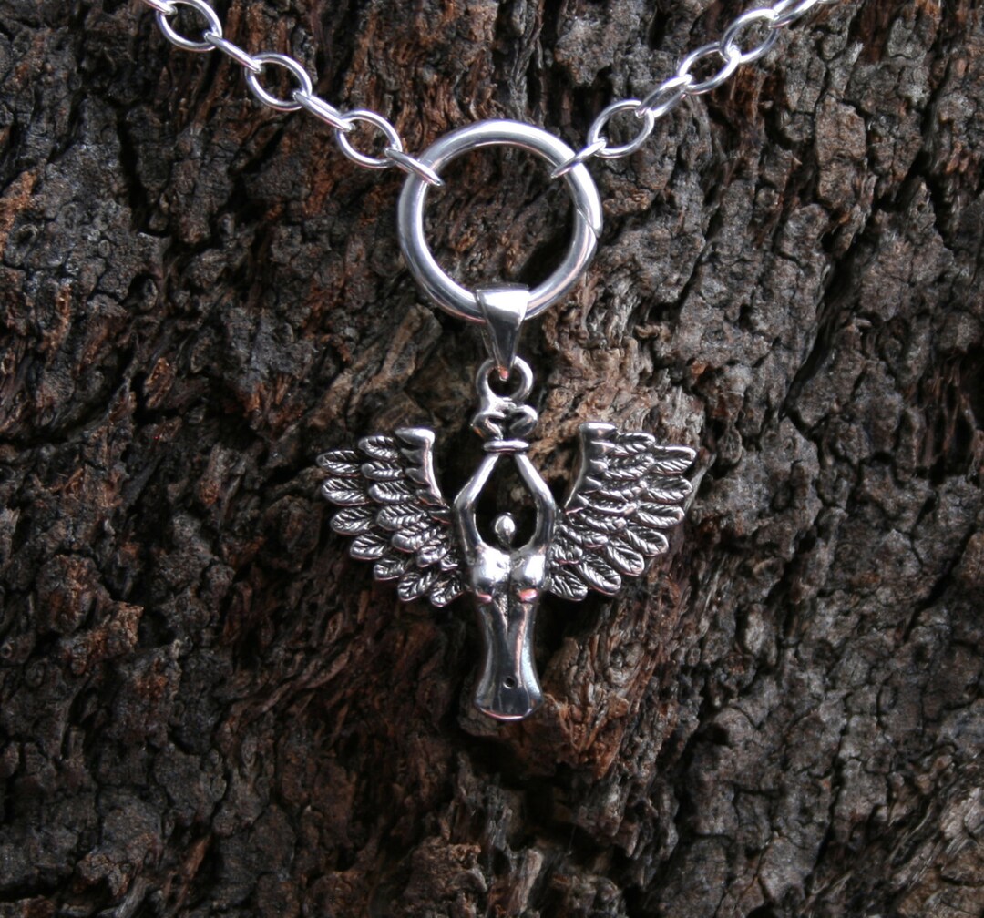 Bound Angel Discrete PERMANENTLY LOCKING O Ring Day Collar / Slave ...