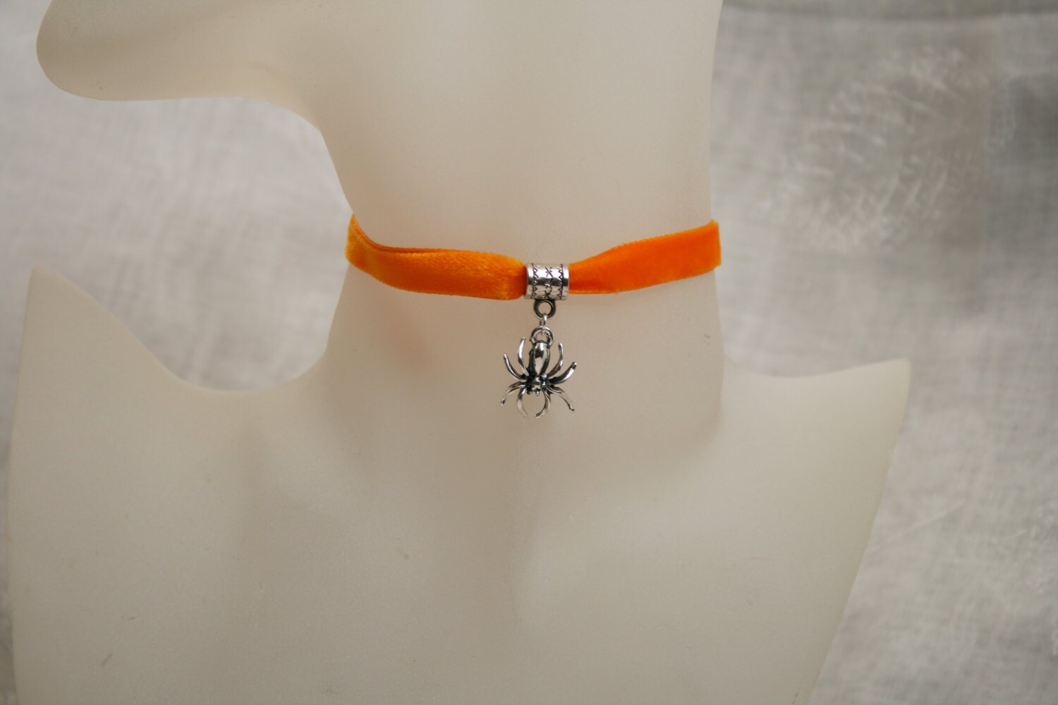 Handcrafted 'incy Wincy Spider' Choker. Tiny Tibetan | Etsy