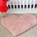 Crochet Heart Rug Pattern|faux Fur Rug|crochet Rug|rug Pattern|diy Rug ...