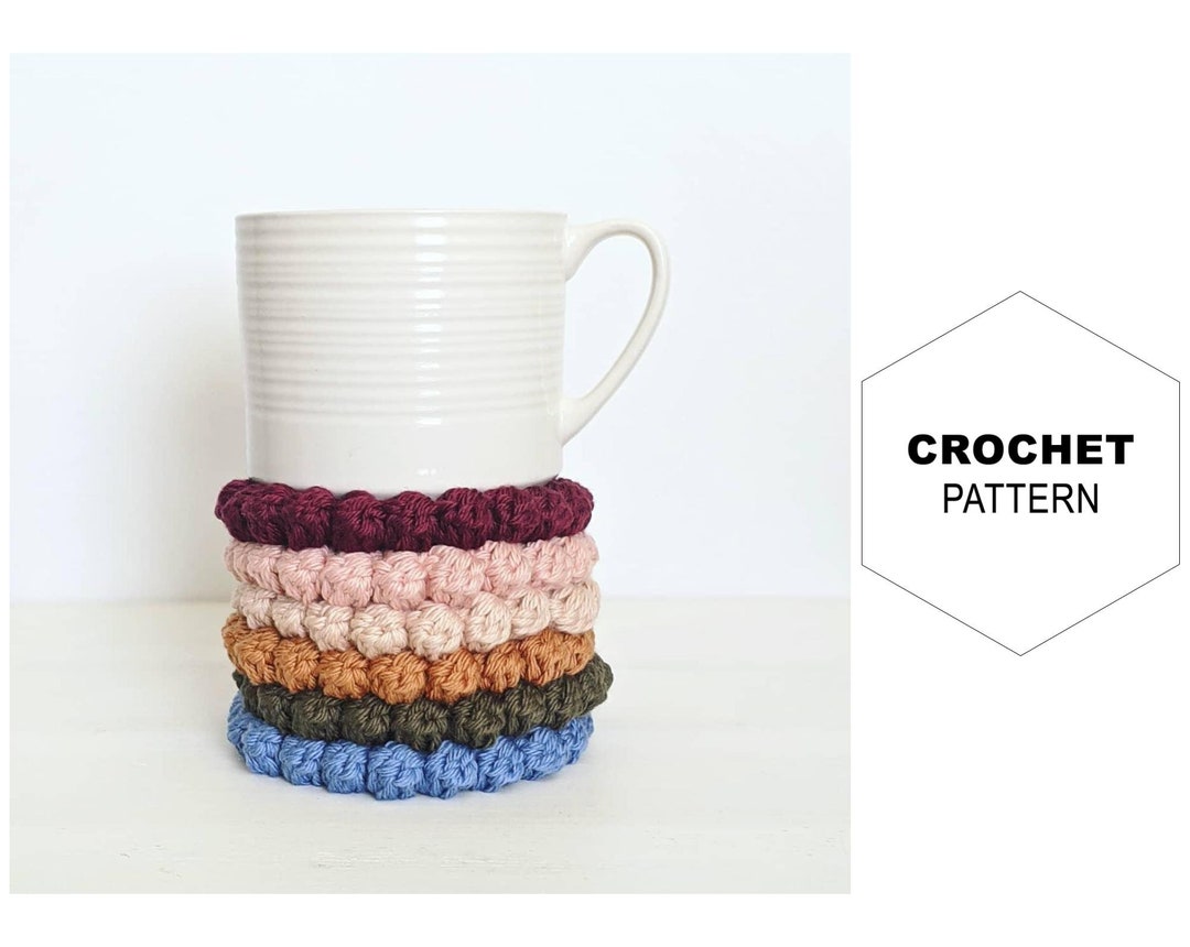 Mug Nest Coaster Pattern|crochet Coaster Pattern|diy Coaster|coaster ...