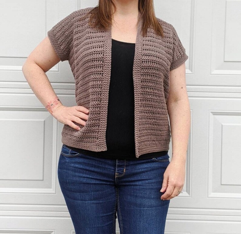 Francesca Cardi PDF Digital Downloadcrochet Cardigan Patterncozy ...