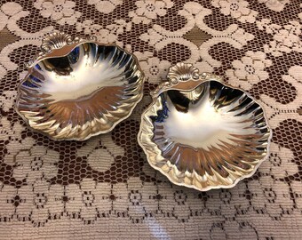 Silver plate shell | Etsy