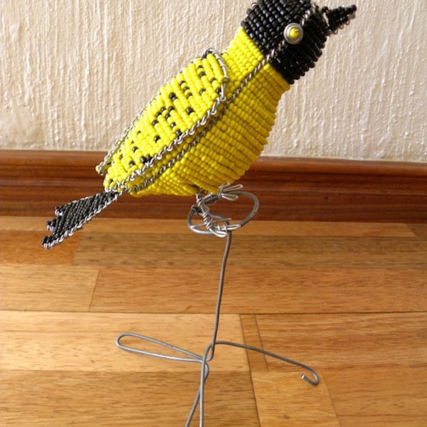 Wire Bird Sculpture - Etsy