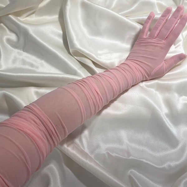 Pink Gloves - Etsy