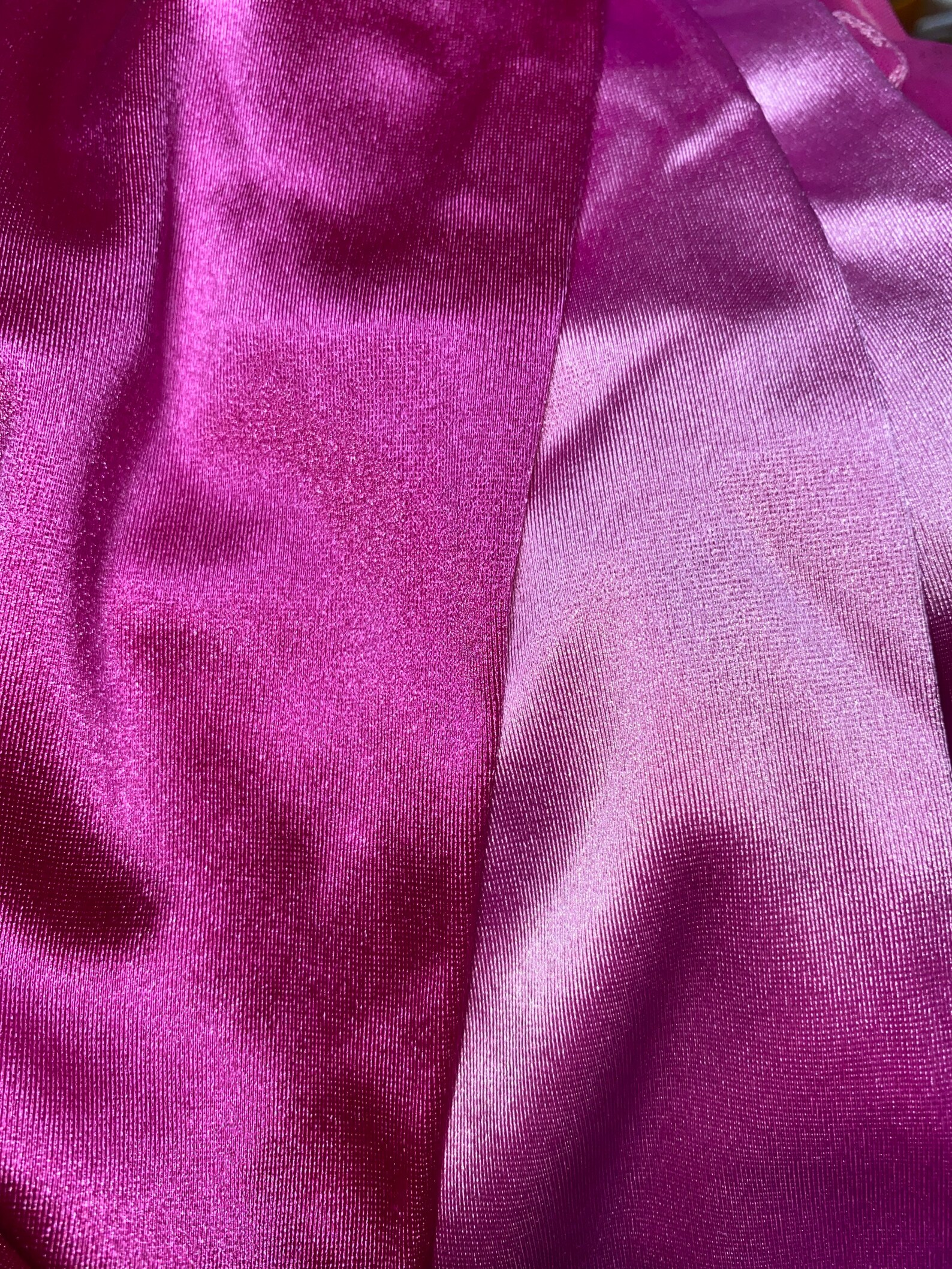 PURPLE V Shape Fingerless Gloves Opera Over the Elbow Length Long Satin ...