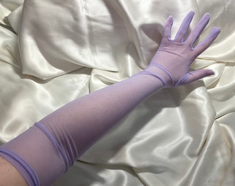Purple Dress Gloves - Etsy