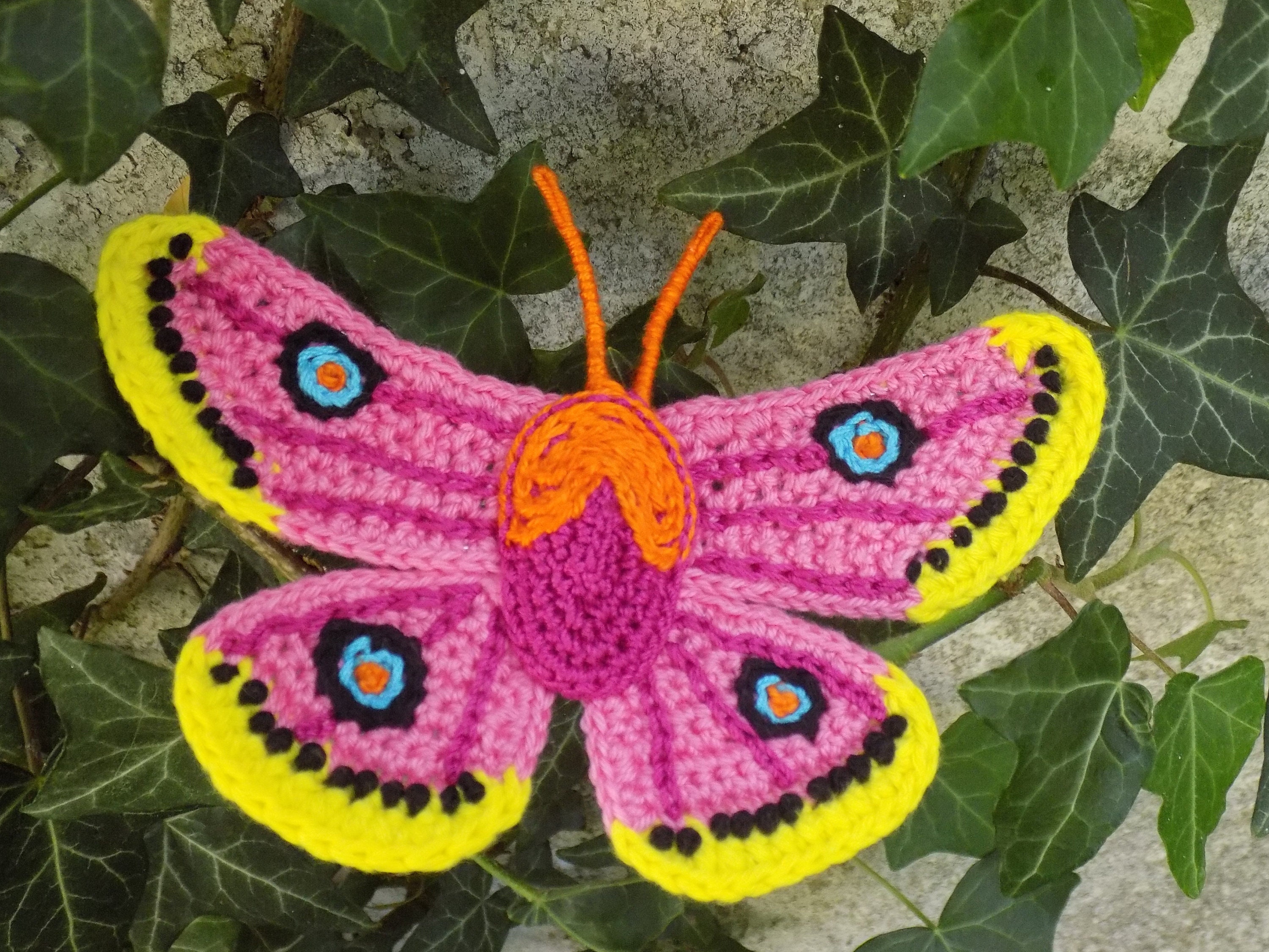 CROCHET PATTERN: Crochet Butterfly for Decor or Jewelry Creation - Etsy