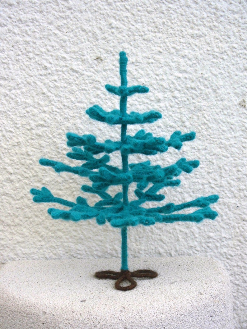 CROCHET PATTERN Original Crocheted 3D Christmas Tree for Holiday Decor ...