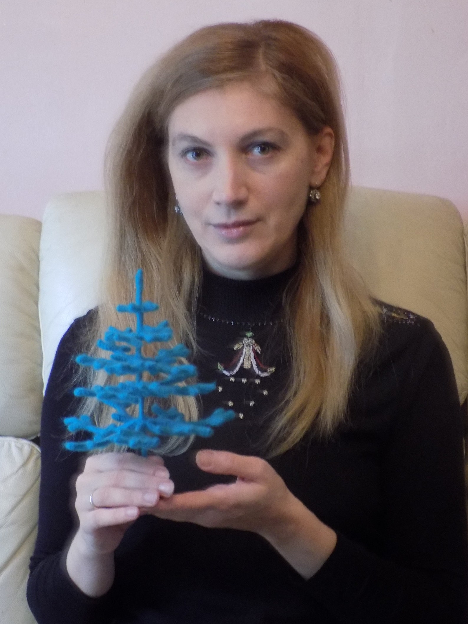 CROCHET PATTERN Original Crocheted 3D Christmas Tree for Holiday Decor ...