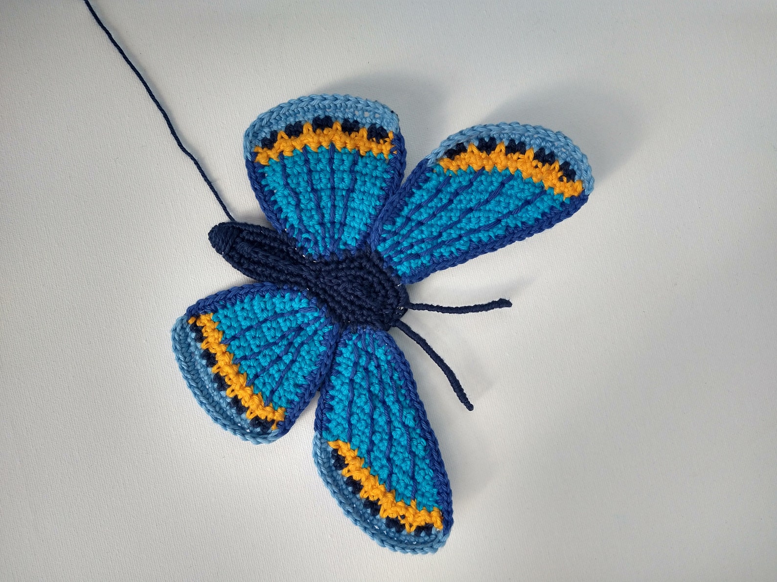 CROCHET PATTERN: Crochet Butterfly for Decor or Jewelry - Etsy