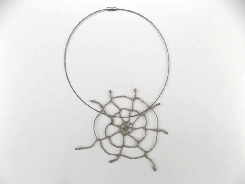 MACRAMÉ WEAVING PATTERN Halloween Spider's Web for Decor or Jewelry ...