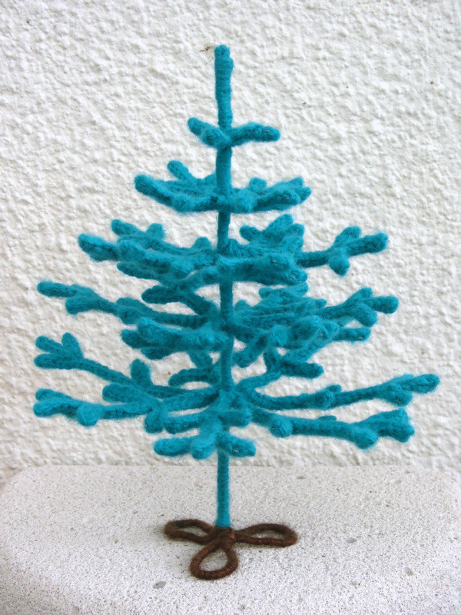 CROCHET PATTERN Original Crocheted 3D Christmas Tree for Holiday Decor ...