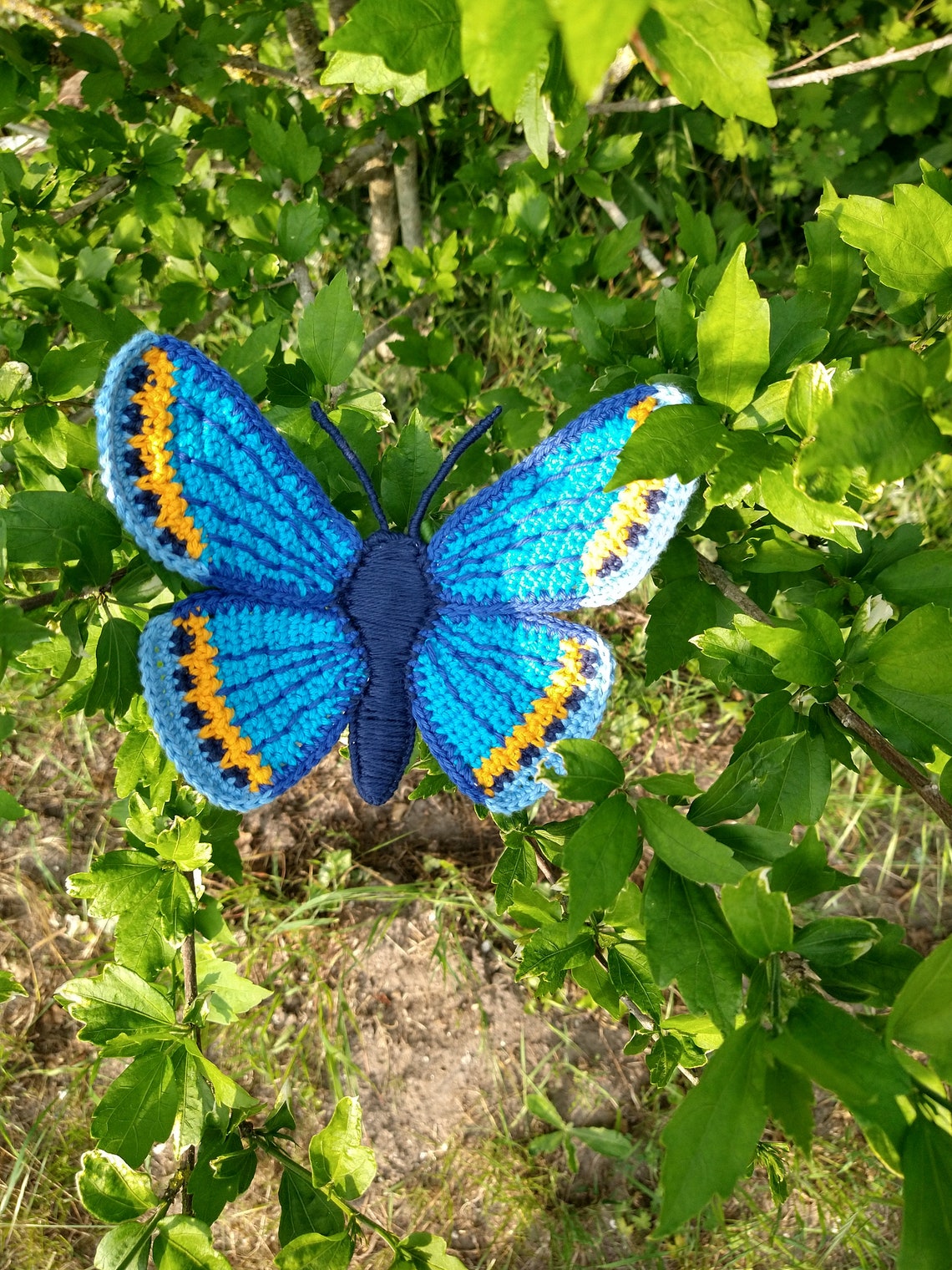 CROCHET PATTERN: Crochet Butterfly for Decor or Jewelry - Etsy
