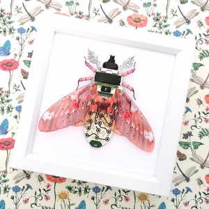 The Giant Circuit Board Moth, Fantasy Circuit Board Insect by Julie ...