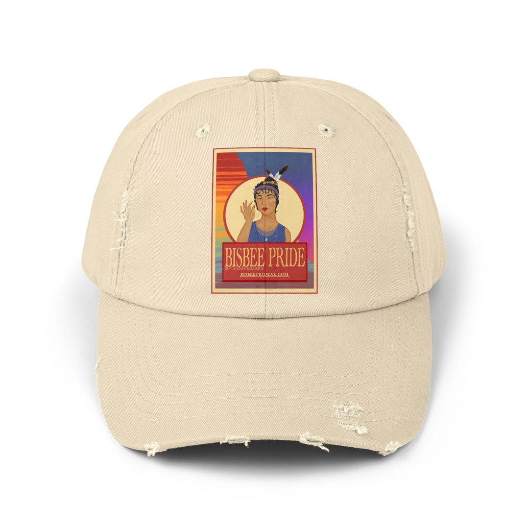 Bisbee Pride Official Art 2024 Unisex Distressed Cap - Etsy