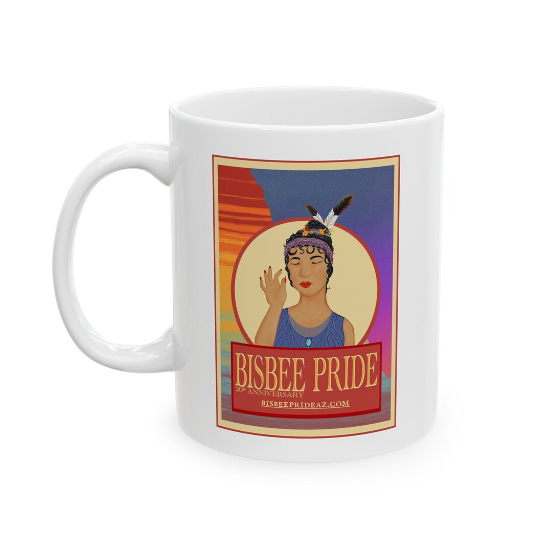 Bisbee Pride Official Art 2024 Ceramic Mug, (11oz, 15oz) - Etsy