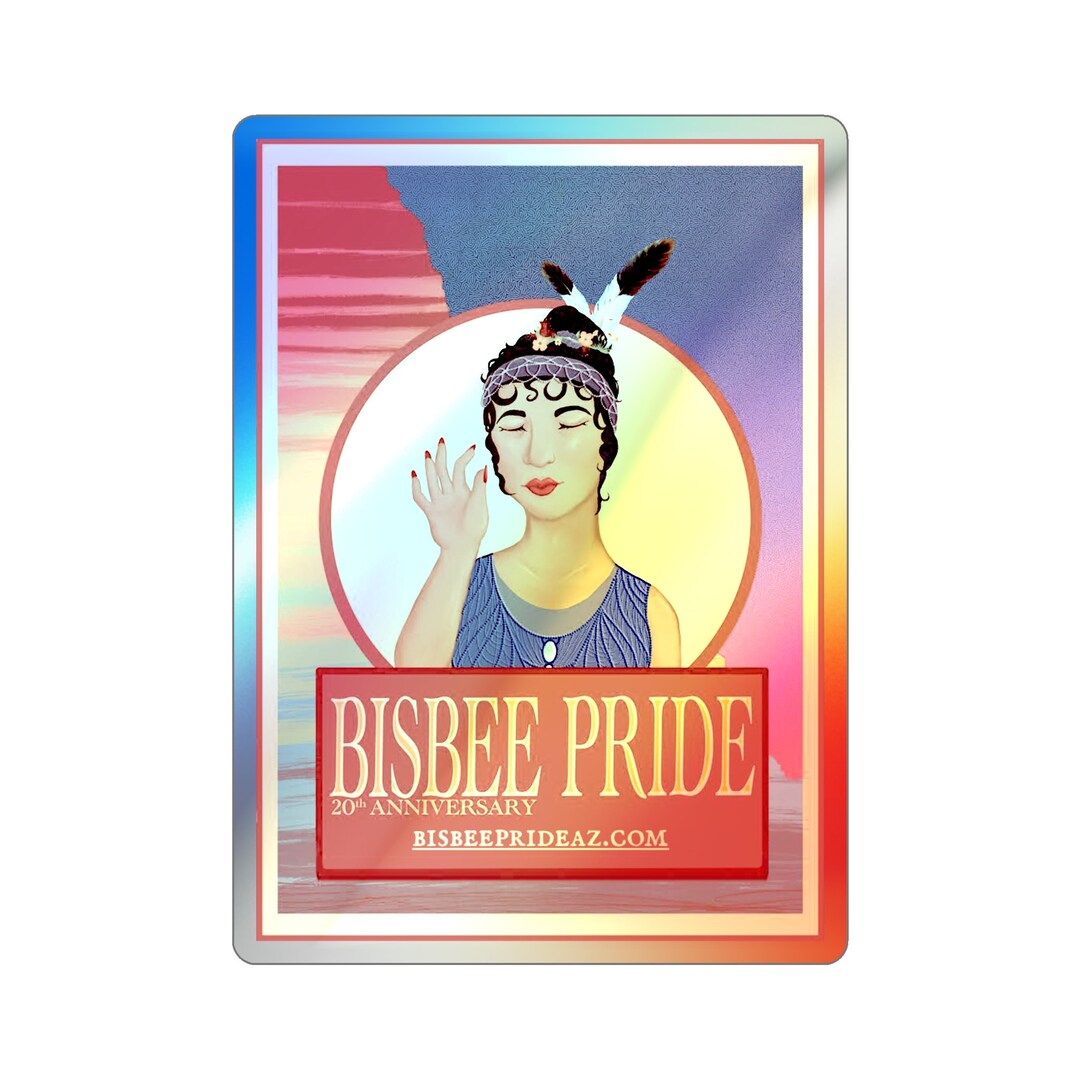 Bisbee Pride Official Art 2024 Holographic Die-cut Stickers - Etsy