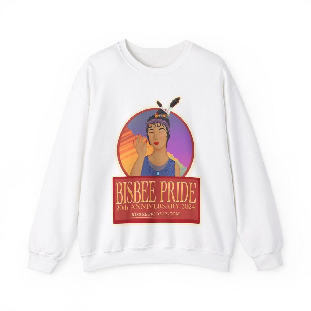 Bisbee Pride Official Art 2024 Version 2 Unisex Heavy Blend™ Crewneck ...