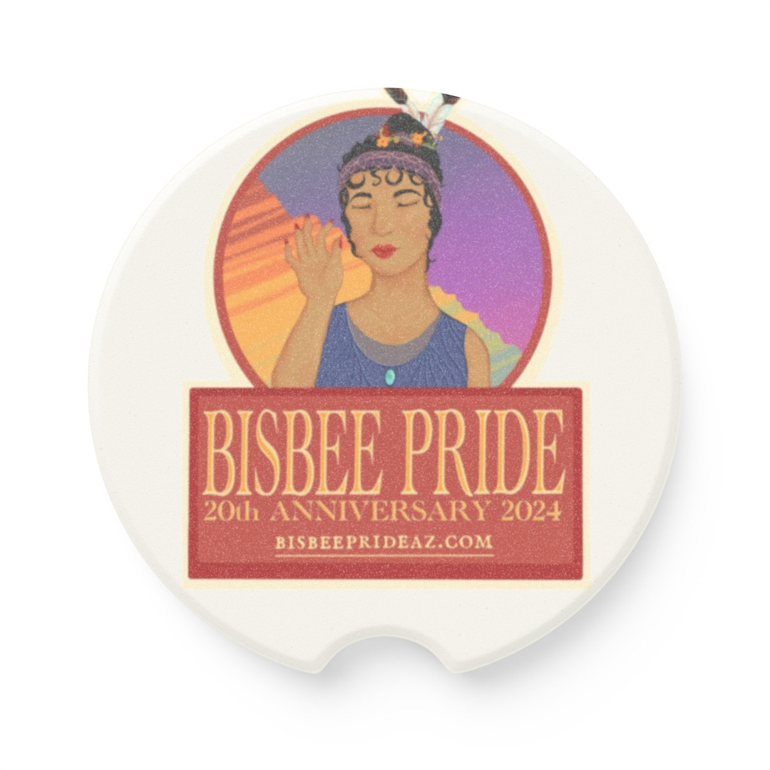 Bisbee Pride Official Art 2024 Soapstone Car Coaster - Etsy