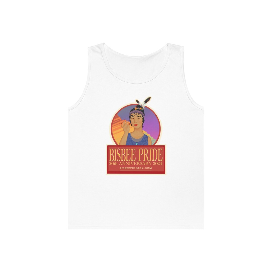Bisbee Pride Official Art 2024 Version 2 Unisex Heavy Cotton Tank Top ...