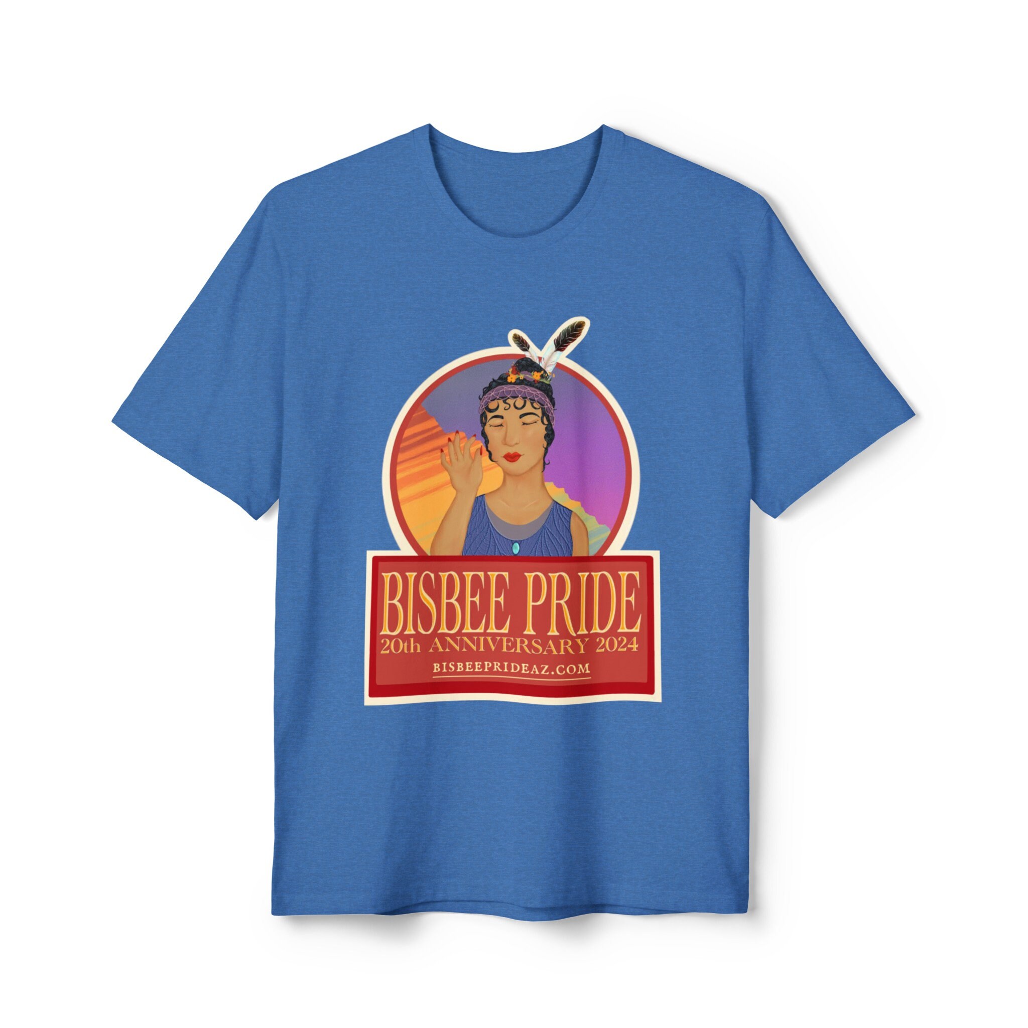 Bisbee Pride Official Art 2024 Version 2 Unisex District® Re-tee® - Etsy