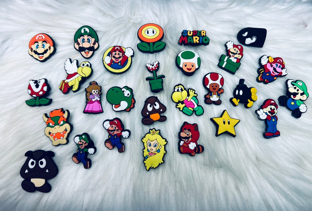 Super Mario Croc Charms - Etsy