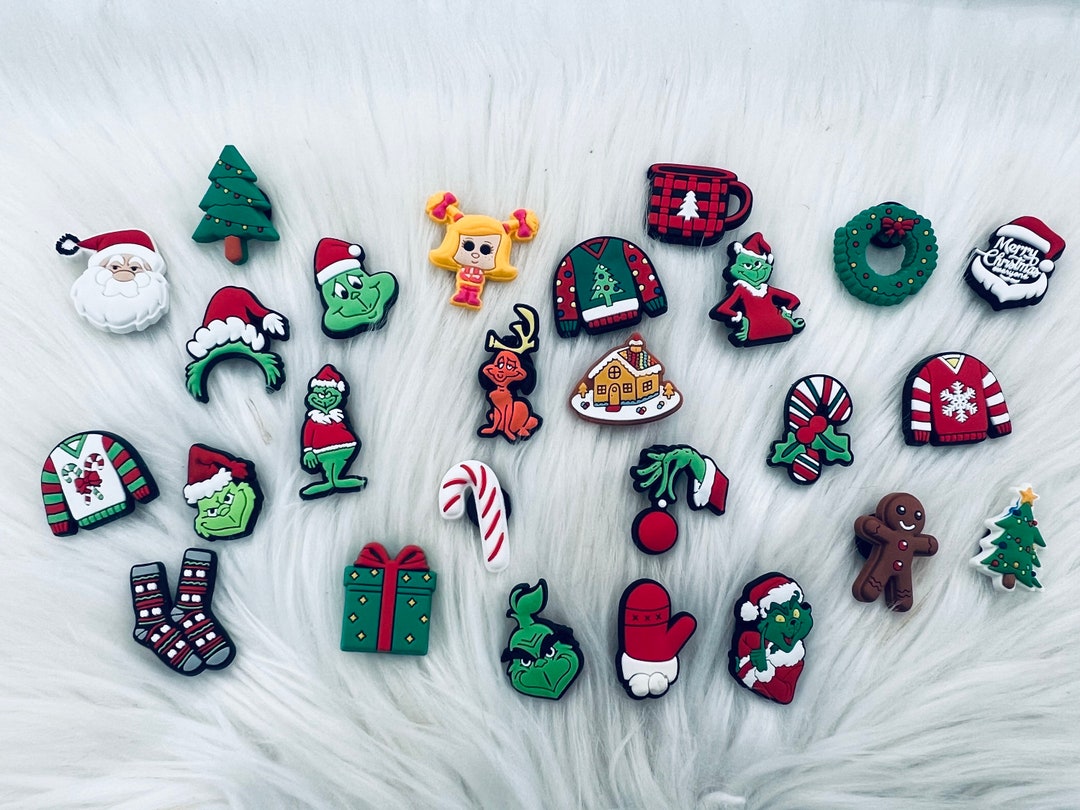 Christmas Croc Charms - Etsy