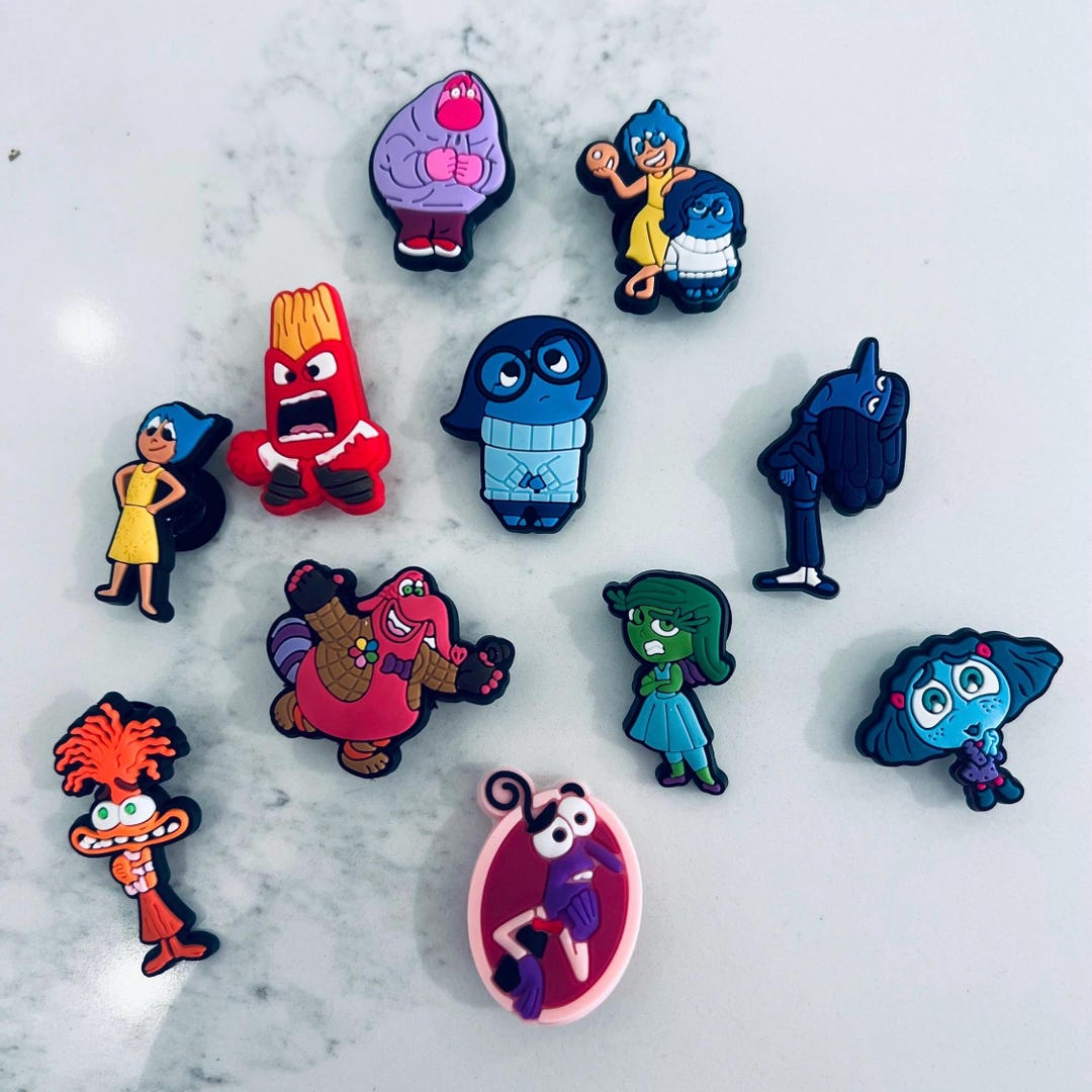 Inside Out Croc Charms - Etsy