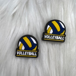 Volleyball Croc Charms - Etsy