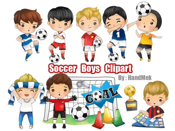 Clip Art Soccer Team