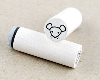 Mouse Rubber Stamp - Etsy