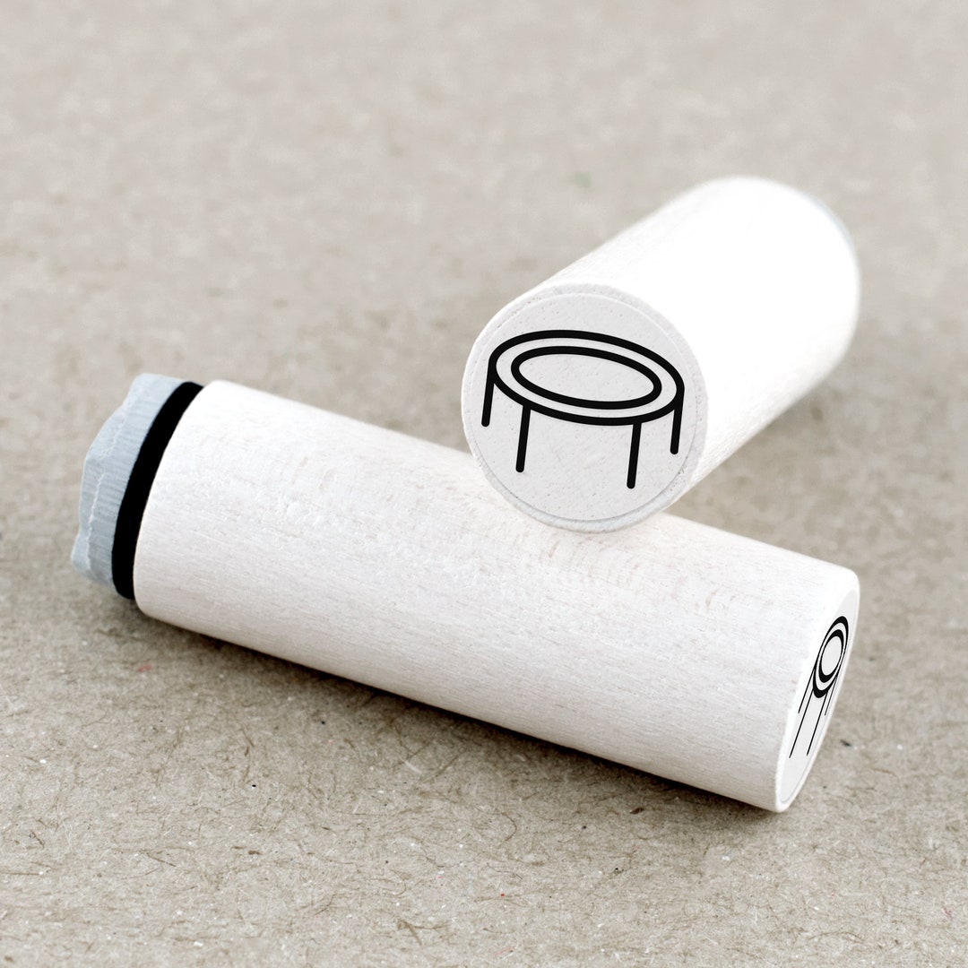 Mini Rubber Stamp Trampoline - Etsy