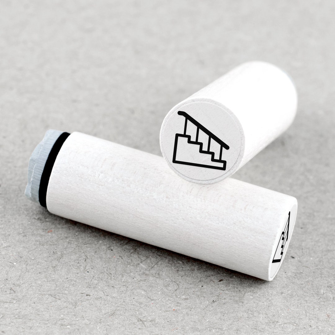 Mini Rubber Stamp Stairs - Etsy