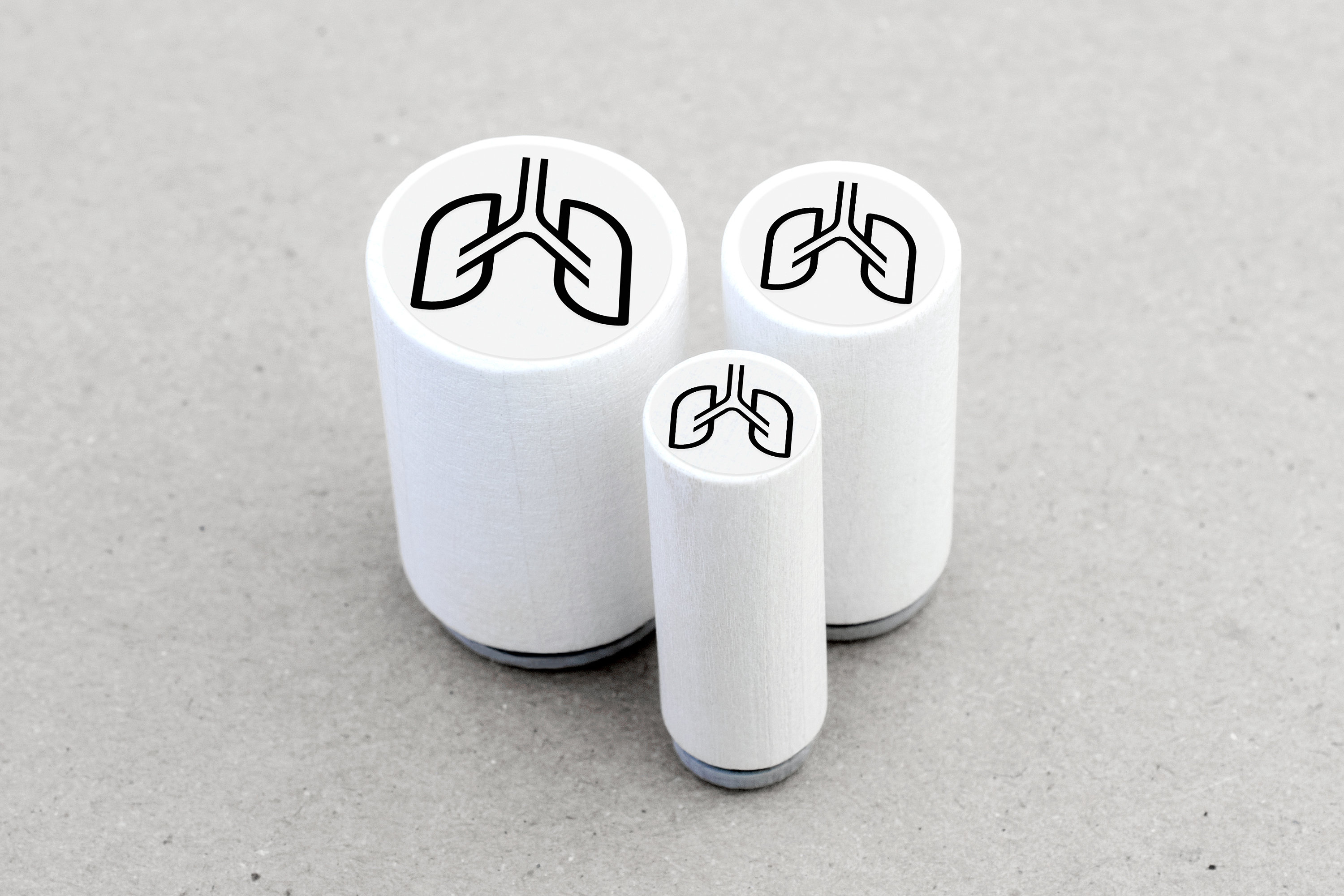 Mini Rubber Stamp Lung - Etsy