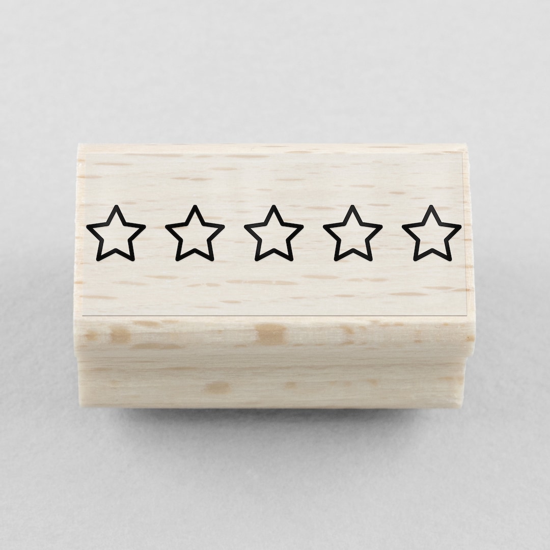 Rubber Stamp Rating 30 X 10 Mm - Etsy