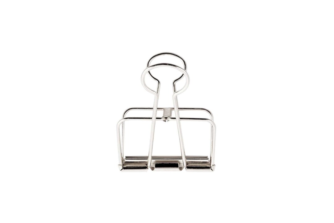 Wire Clips Paper Clips 19 Cm Silver 6 Pieces - Etsy