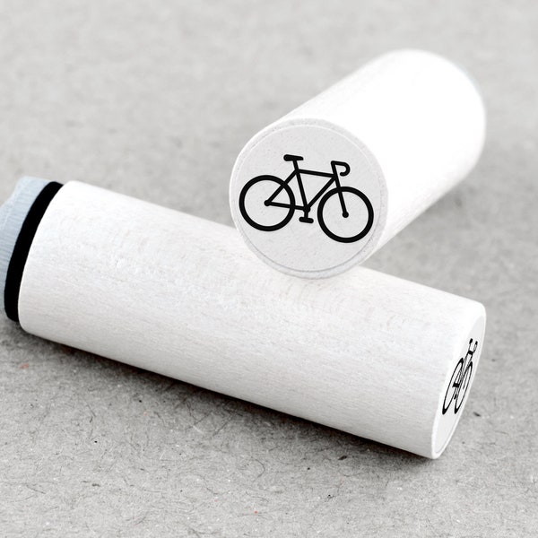 Bicycle Stamp - Etsy
