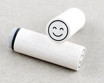 Smiley Face Stamp | Etsy