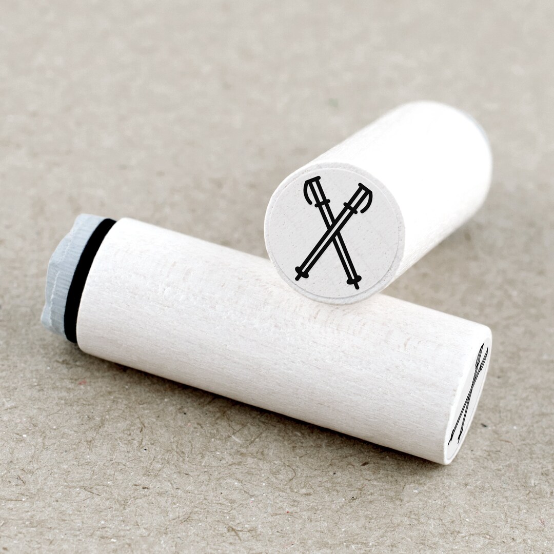 Mini Rubber Stamp Walking Sticks - Etsy