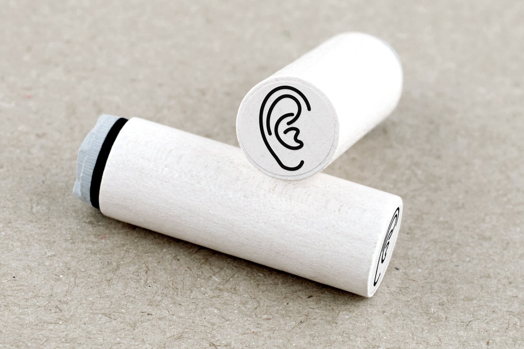 Mini Rubber Stamp Ear - Etsy