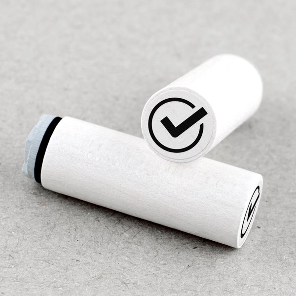 Check Mark Stamp - Etsy