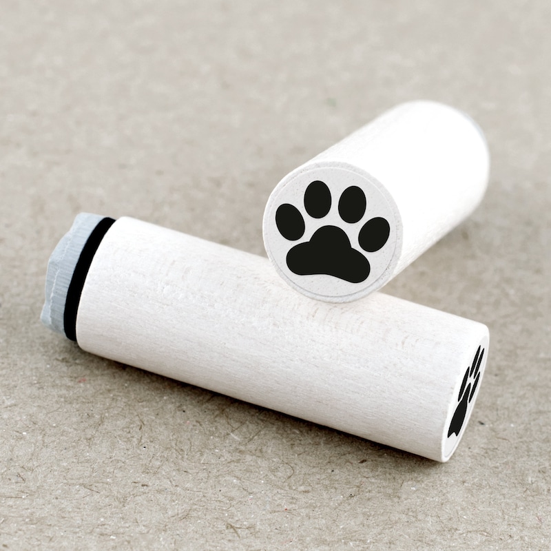 Paw Print Stamps - Etsy UK