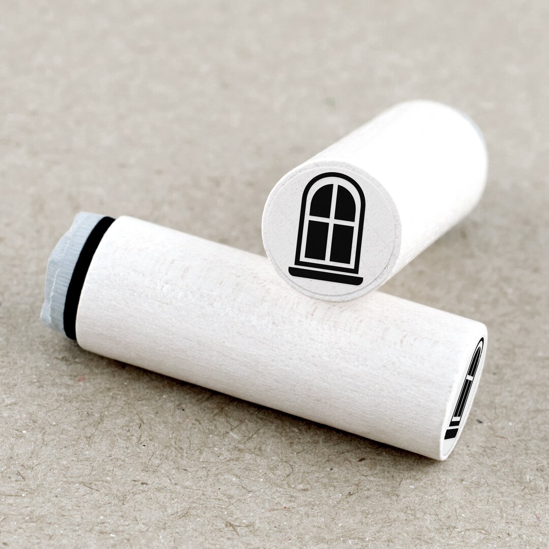 Mini Rubber Stamp Arched Window - Etsy