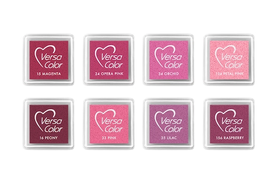 Ink Pad Pink Shades Versacolor Small - Etsy
