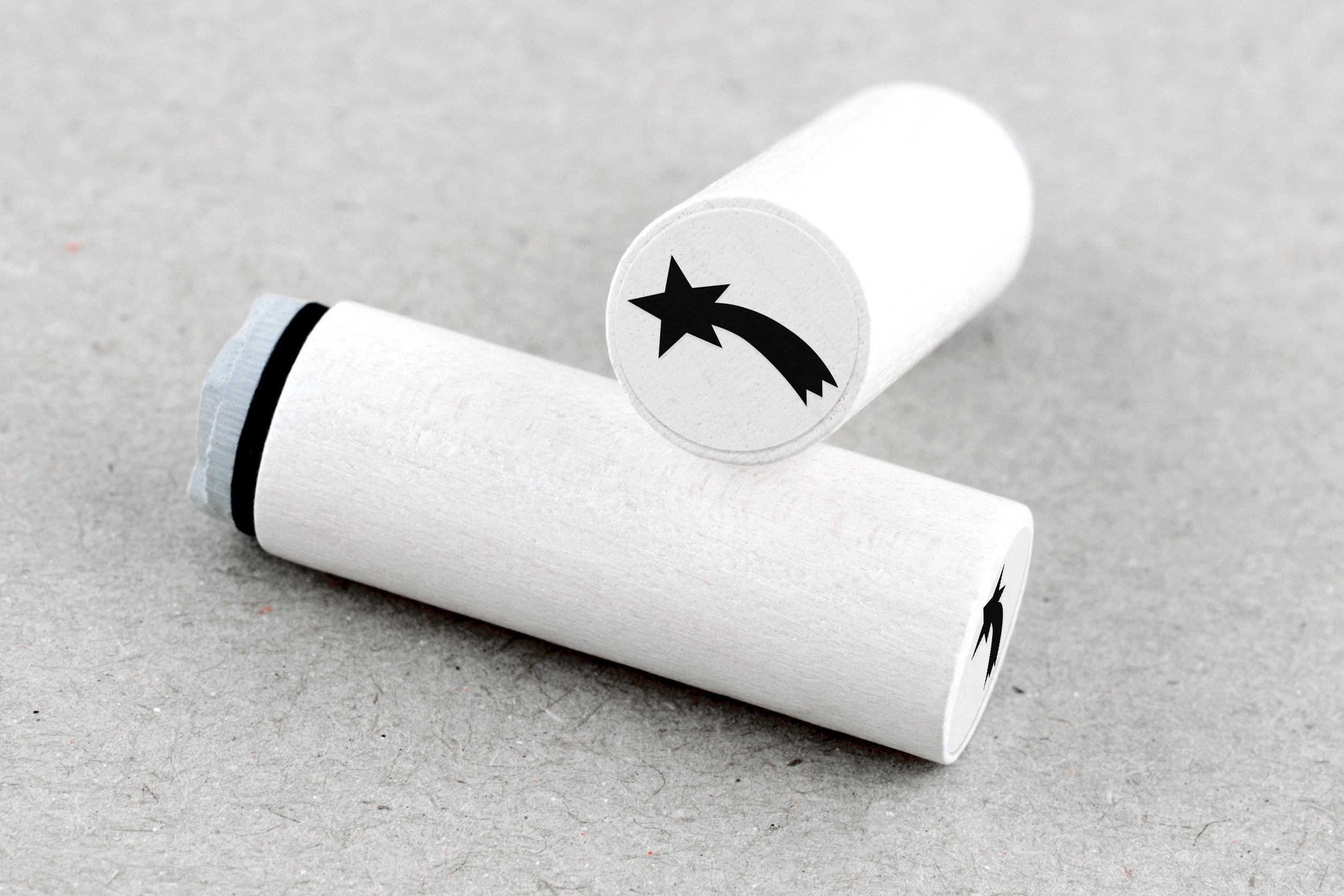 Mini Rubber Stamp Shooting Star - Etsy