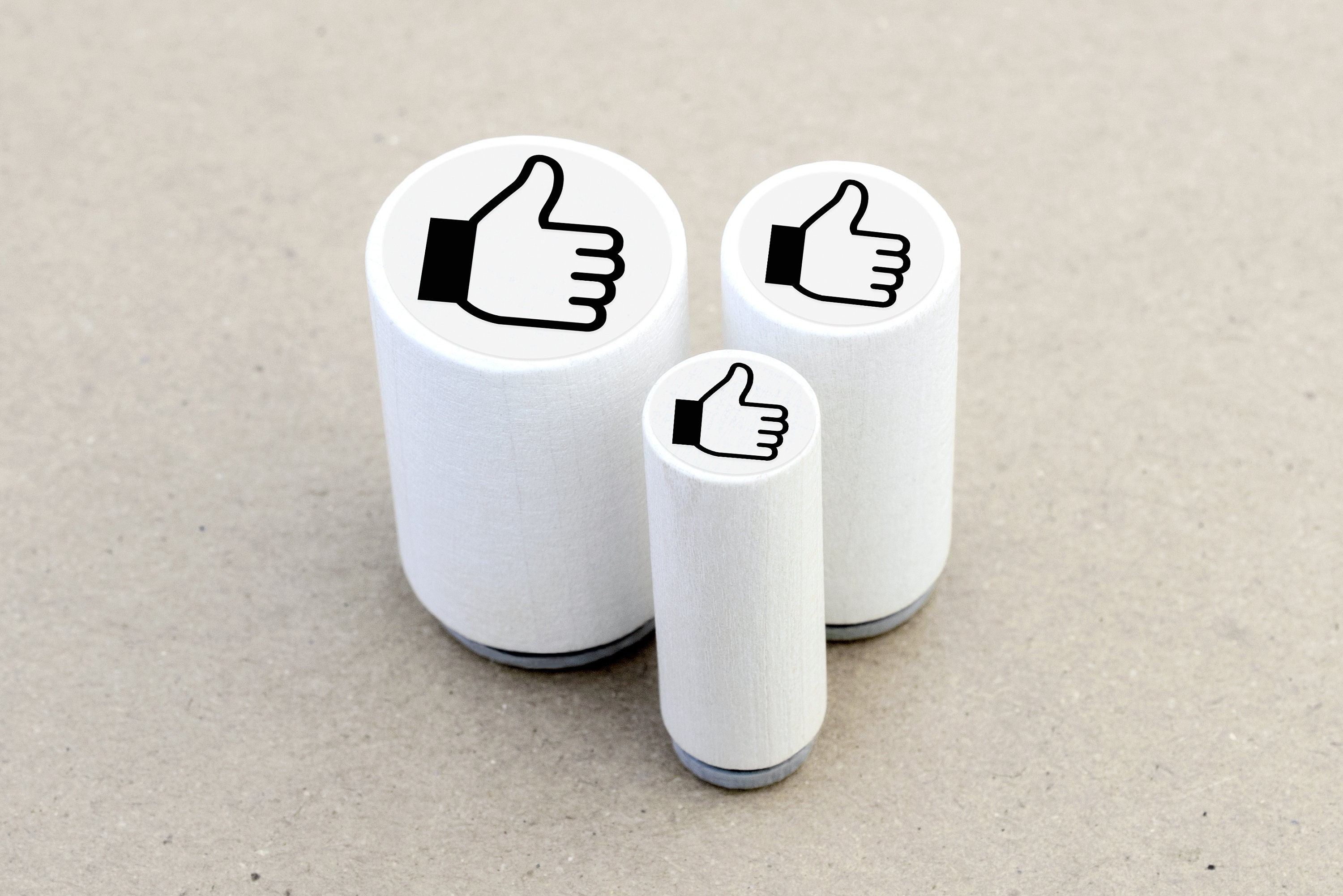 Mini Rubber Stamp Thumbs Up - Etsy