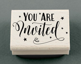 You Are Invited Stamp - Etsy