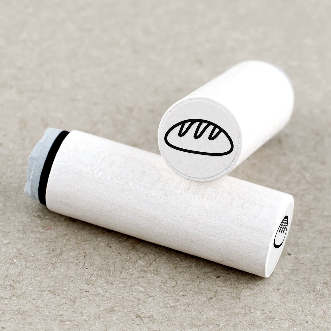 Mini Rubber Stamp Bread - Etsy