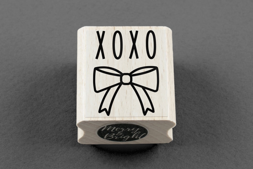 Rubber Stamp XOXO 25 X 30 Mm - Etsy