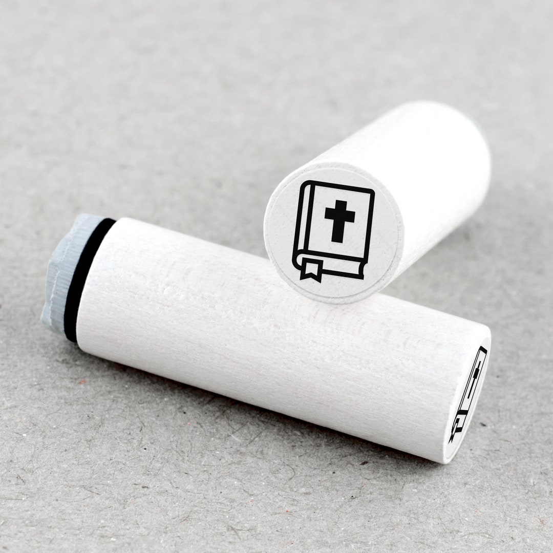 Mini Rubber Stamp Bible - Etsy